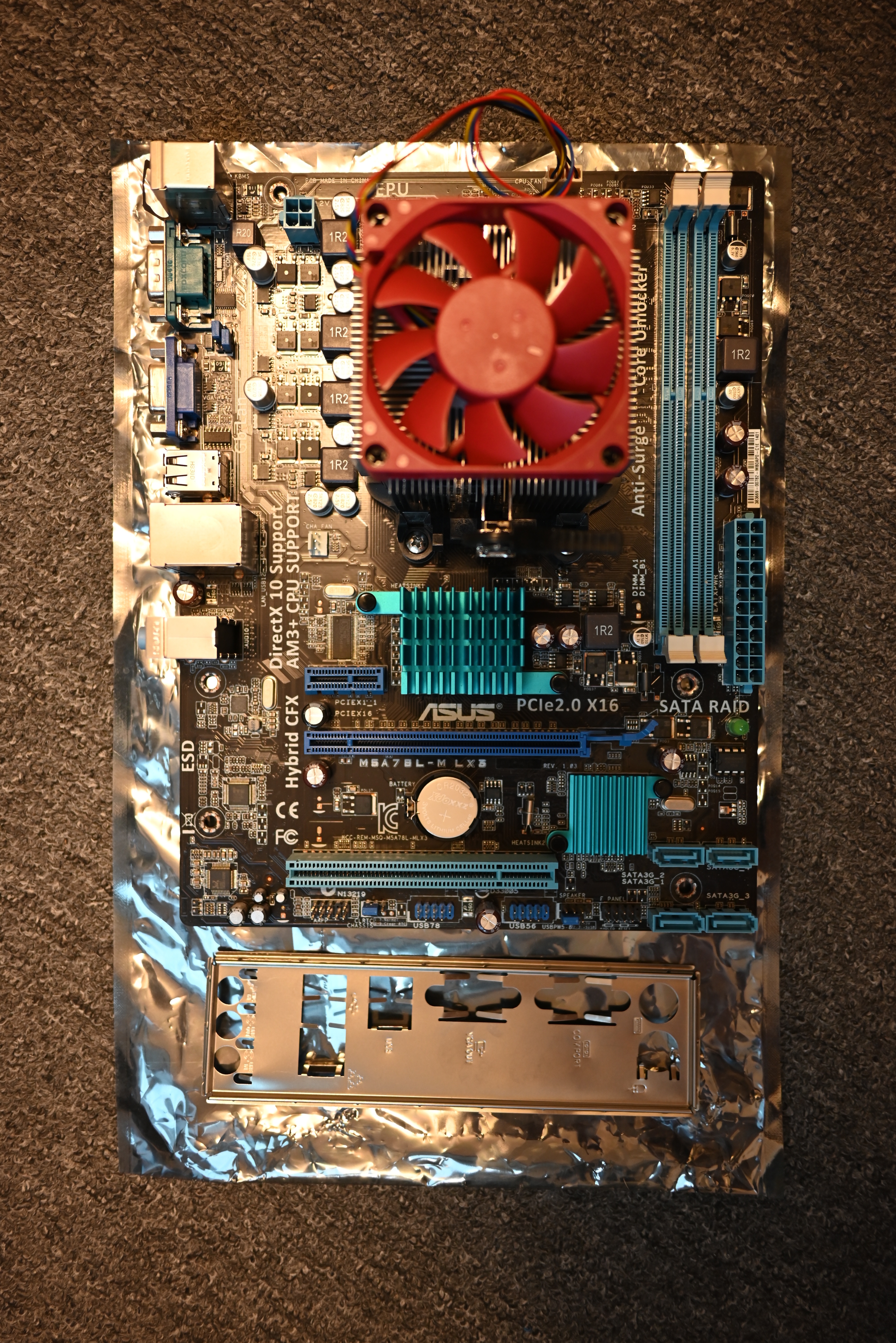 Asus M5A78L-M LX3 incl. AMD Phenom II X4 925 CPU aangeboden - Vraag ...