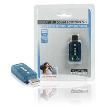 König USB 5.1 3D Sound Controller: beste prijs - Tweakers