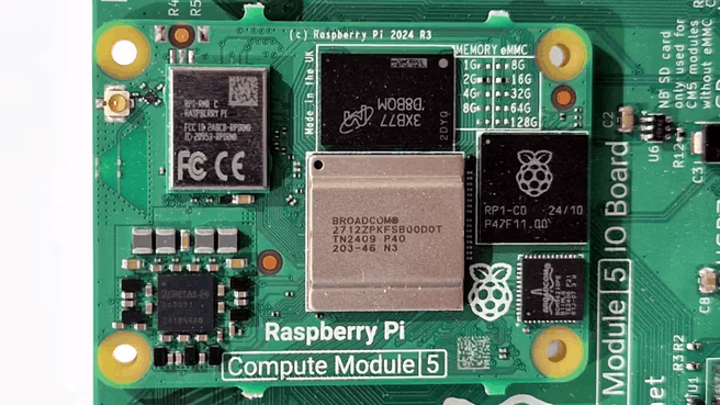 Specificaties van Raspberry Pi Compute Module 5 - Tweakers