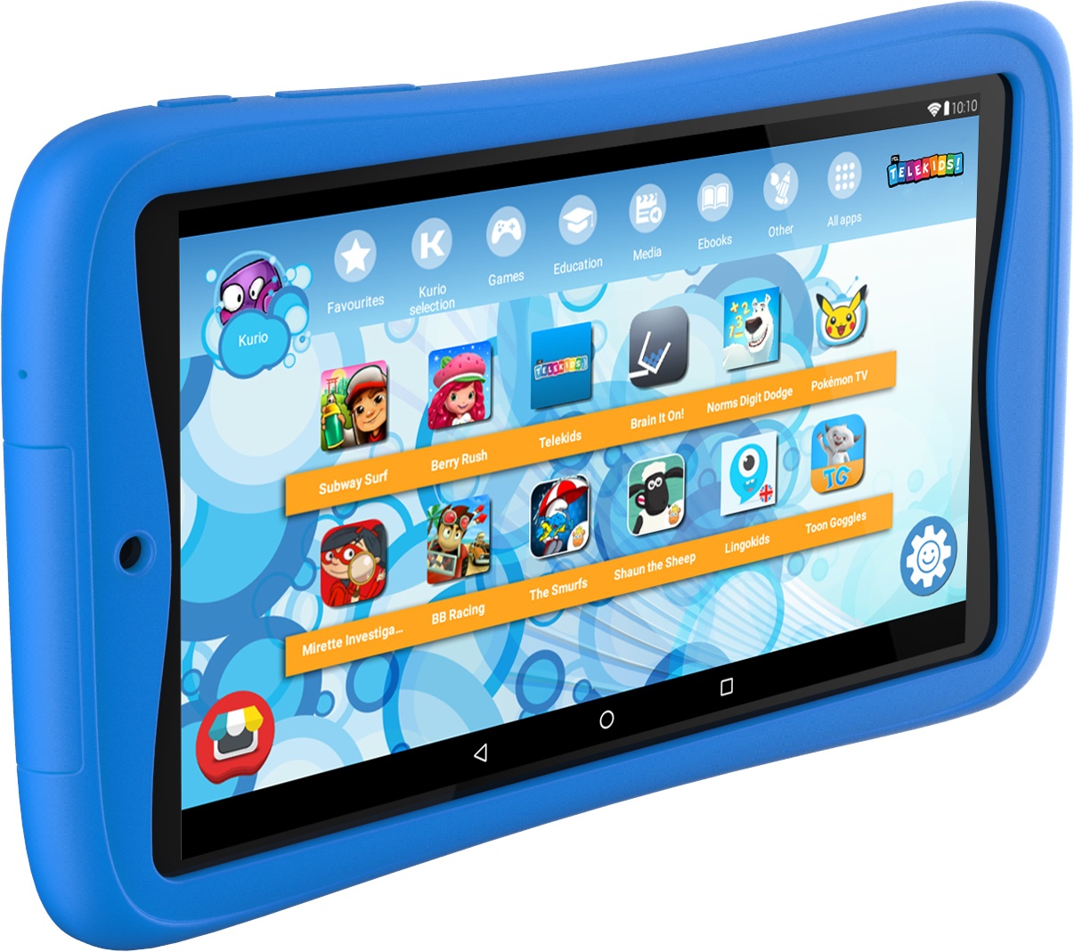 Kurio Tab Connect Telekids Blauw - Kenmerken - Tweakers