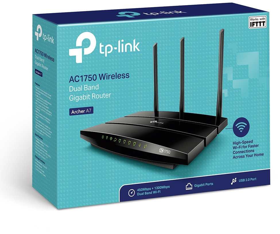 Specificaties van TP-Link AC1750 Draadloze Dual-band Gigabit Router ...