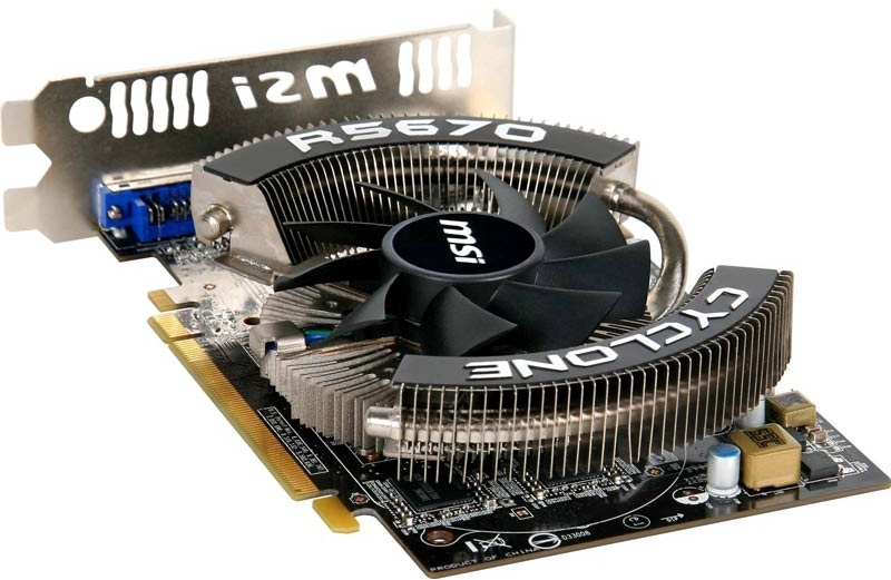MSI R5670 Cyclone 1G - Kenmerken - Tweakers