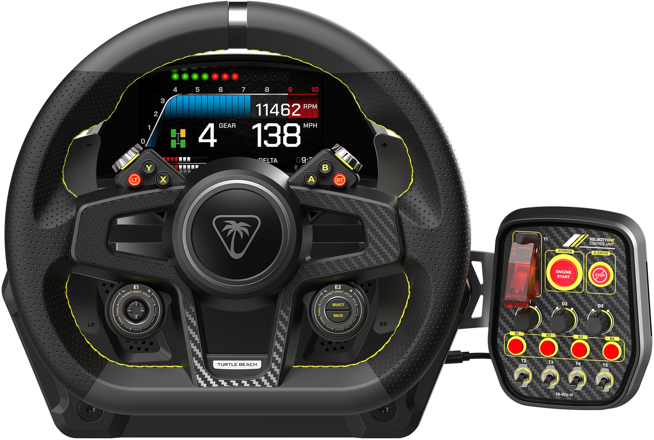 Specificaties van Turtle Beach VelocityOne Race Zwart - Tweakers