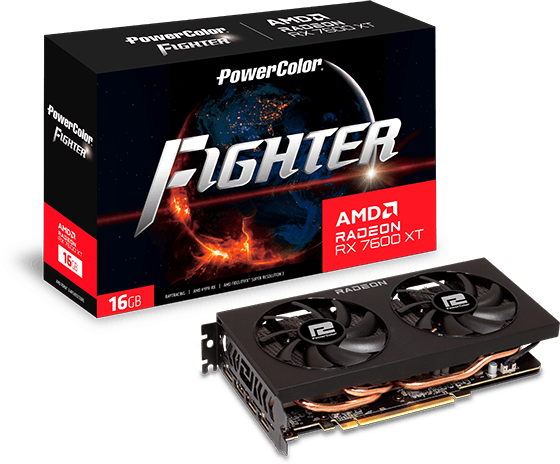 Powercolor Fighter AMD Radeon RX 7600 XT 16GB GDDR6: beste prijs - Tweakers