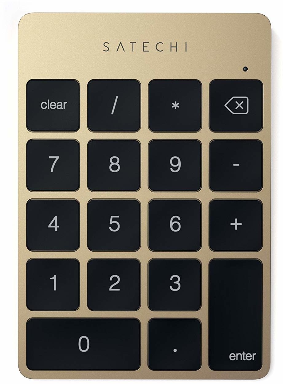 Satechi Slim Wireless Keypad Goud: beste prijs - Tweakers
