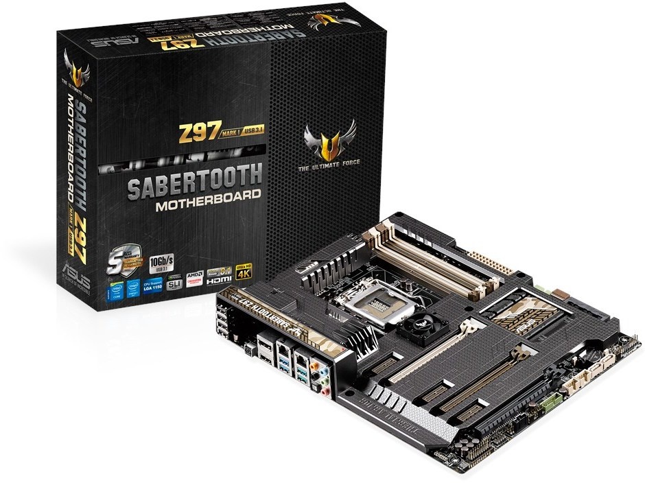 Specificaties van ASUS Sabertooth Z97 Mark 1/USB 3.1 - Tweakers