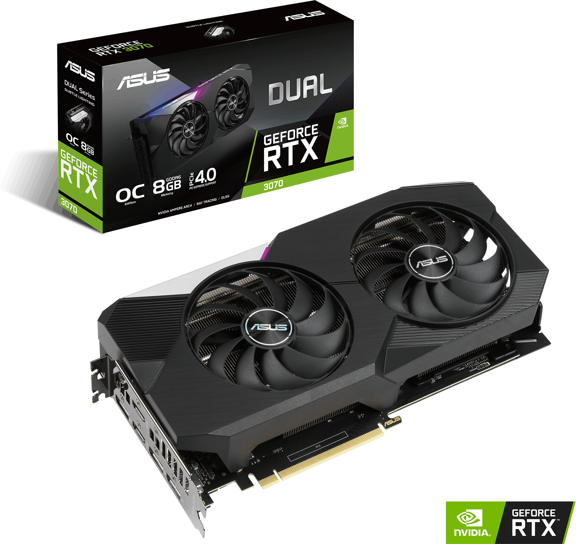 Asus DUAL GeForce RTX 3070: beste prijs - Tweakers
