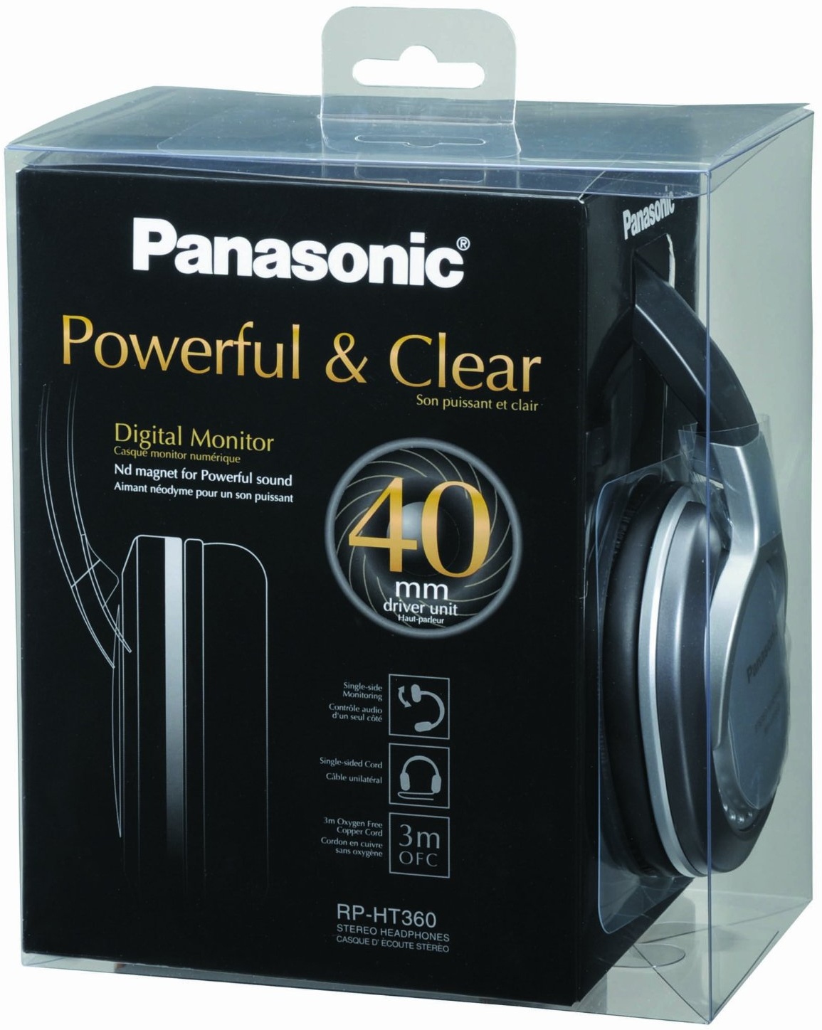 Specificaties van Panasonic RP-HT360 (Zilver, Zwart) - Tweakers