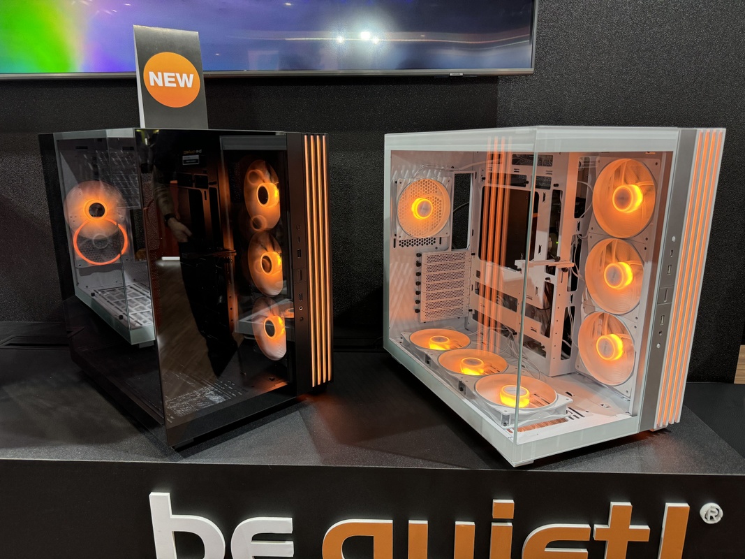 Be quiet toont eerste Light Base-behuizingen met voor- en zijkant van ...
