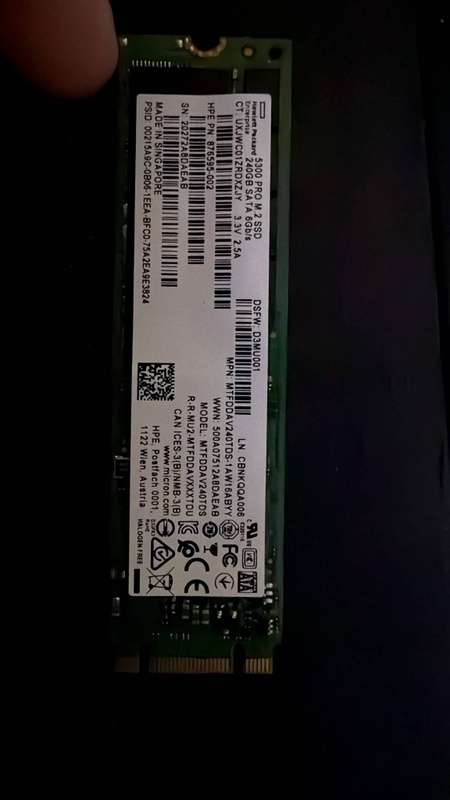 Micron 5300 PRO M2 240GB aangeboden - Vraag & Aanbod - Tweakers