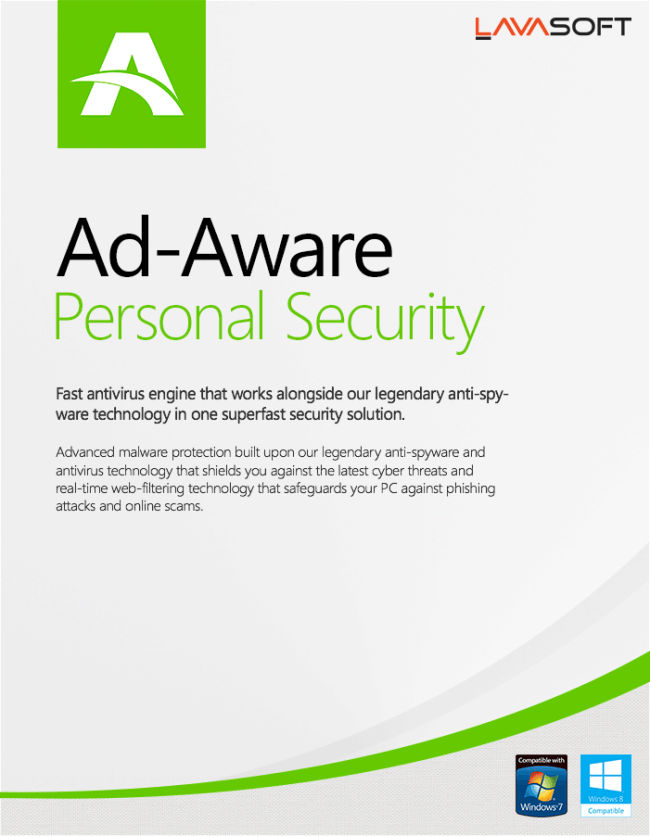 Specificaties van Lavasoft Ad-Aware Personal Security (10PC) 2 year - Tweakers