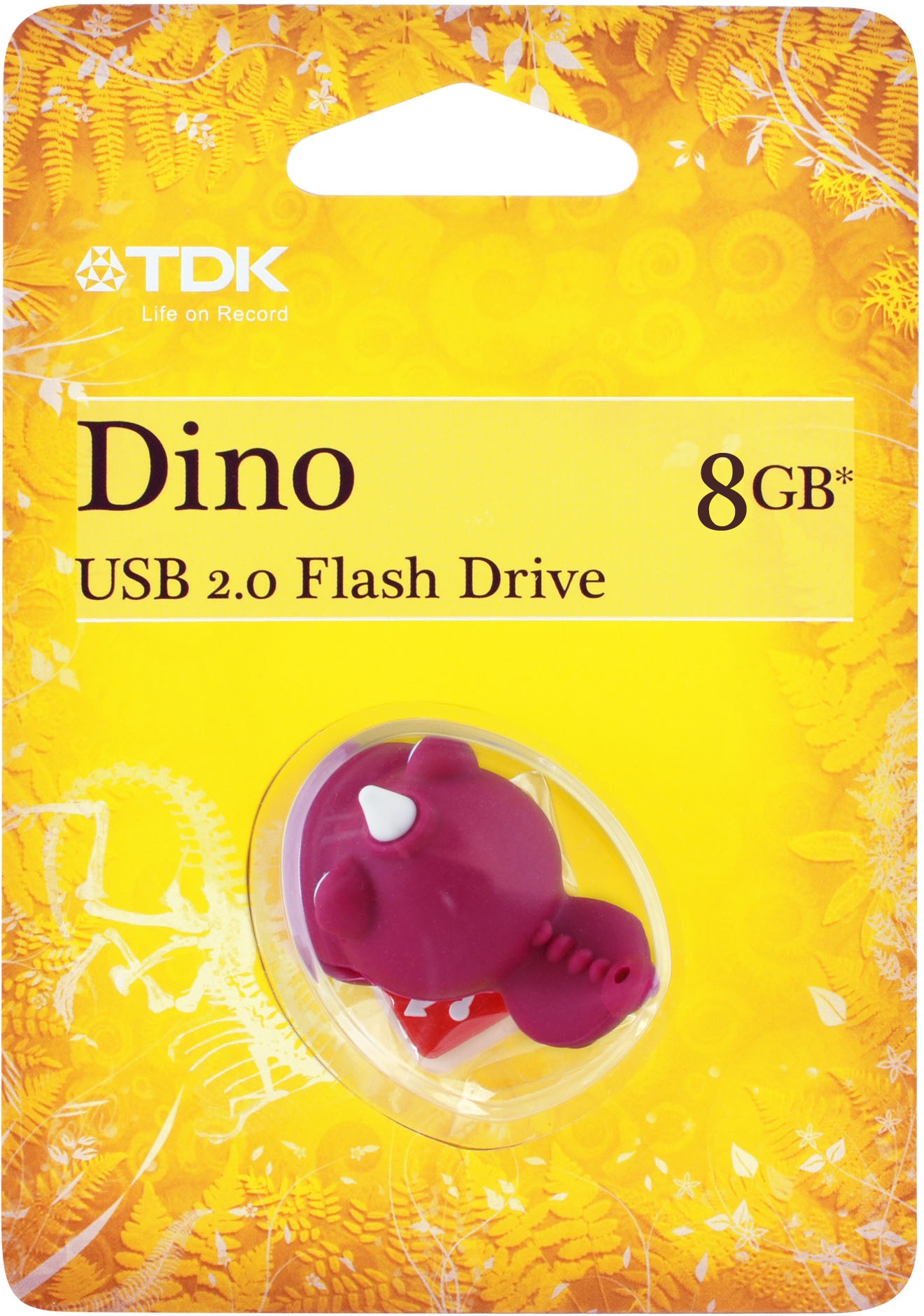 Specificaties van TDK Dino 8GB Paars - Tweakers