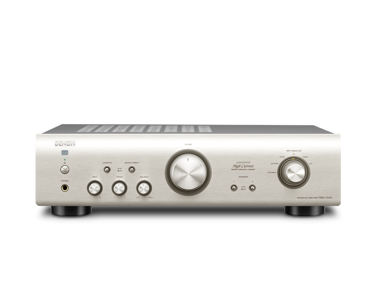 Denon PMA-720AE Zilver: beste prijs - Tweakers