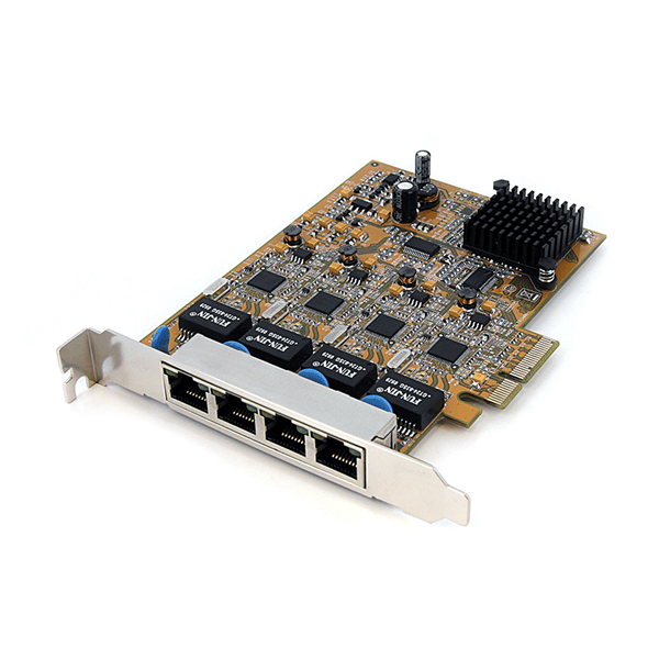 Specificaties van Startech.com 4 Port PCI Express Gigabit Ethernet NIC ...