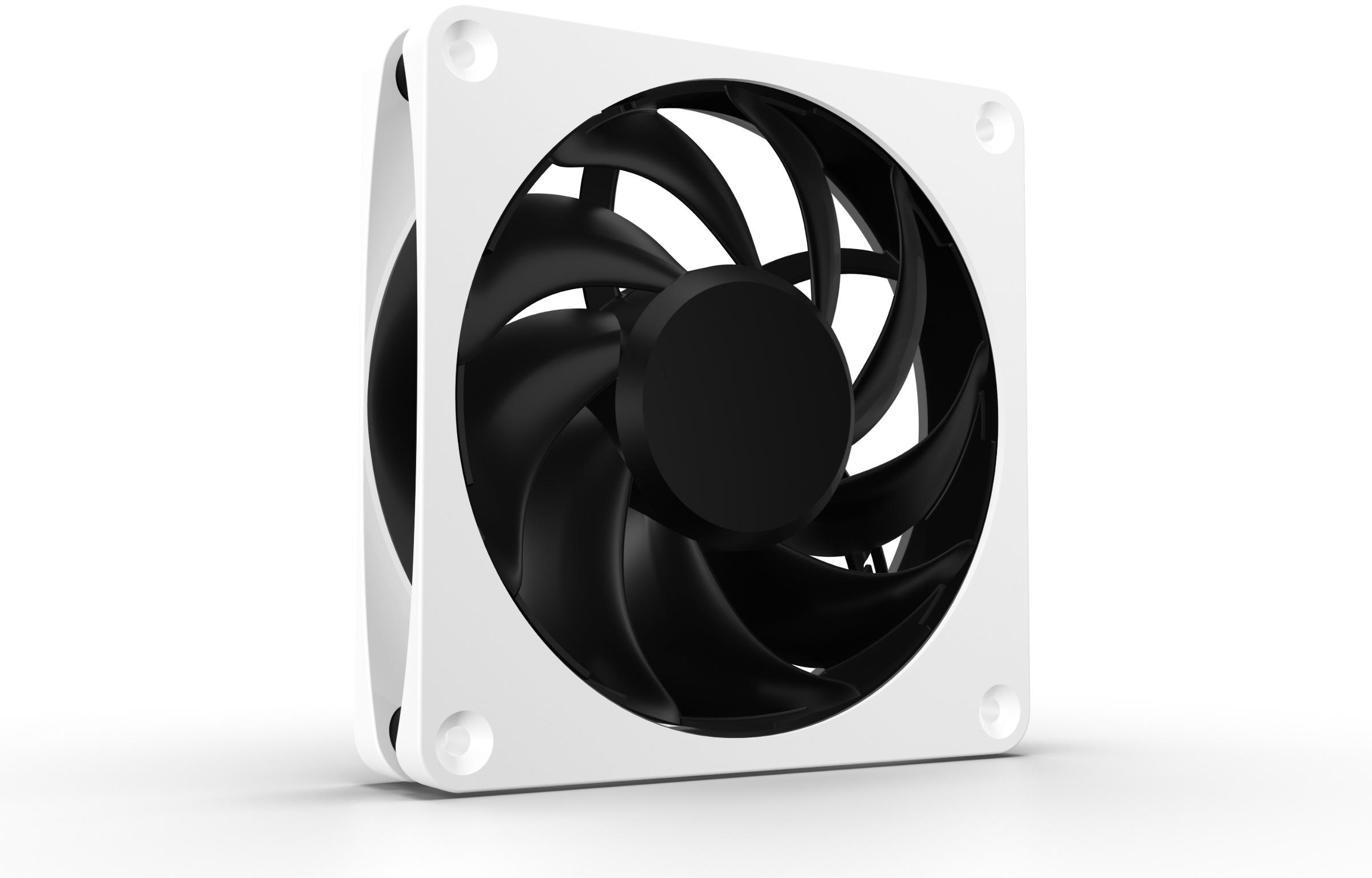 Alphacool Apex Stealth Metal Power fan 3000rpm White, 120mm: beste ...