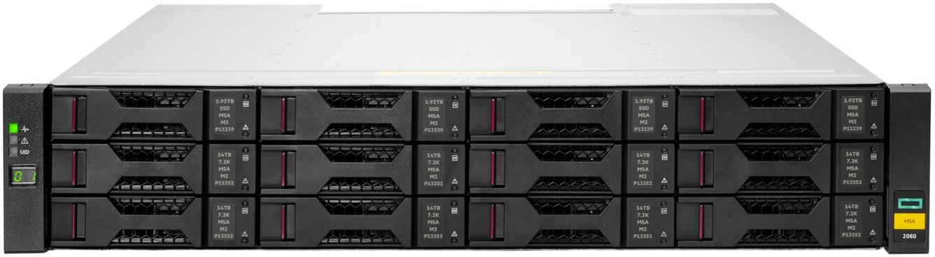 Specificaties van HPE MSA 2060 10GbE iSCSI LFF Storage - Tweakers