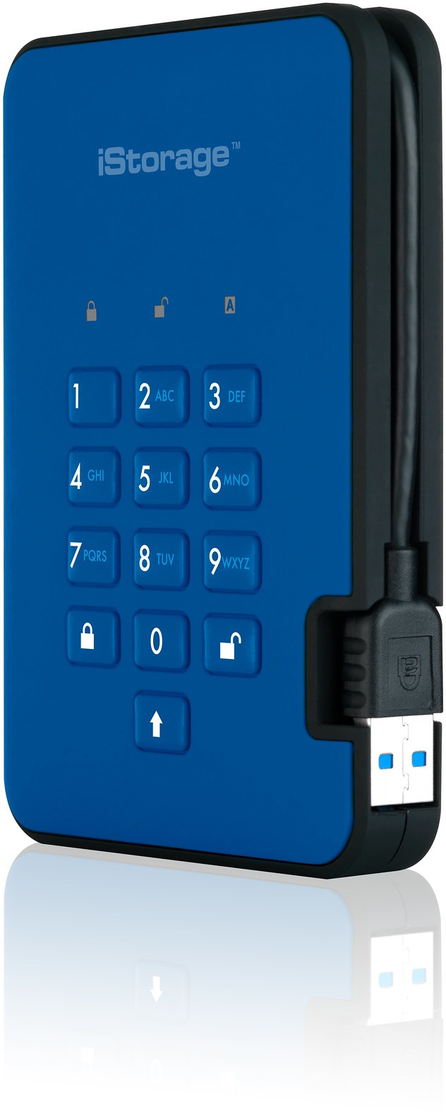 iStorage diskAshur 2 3TB Blauw - Kenmerken - Tweakers