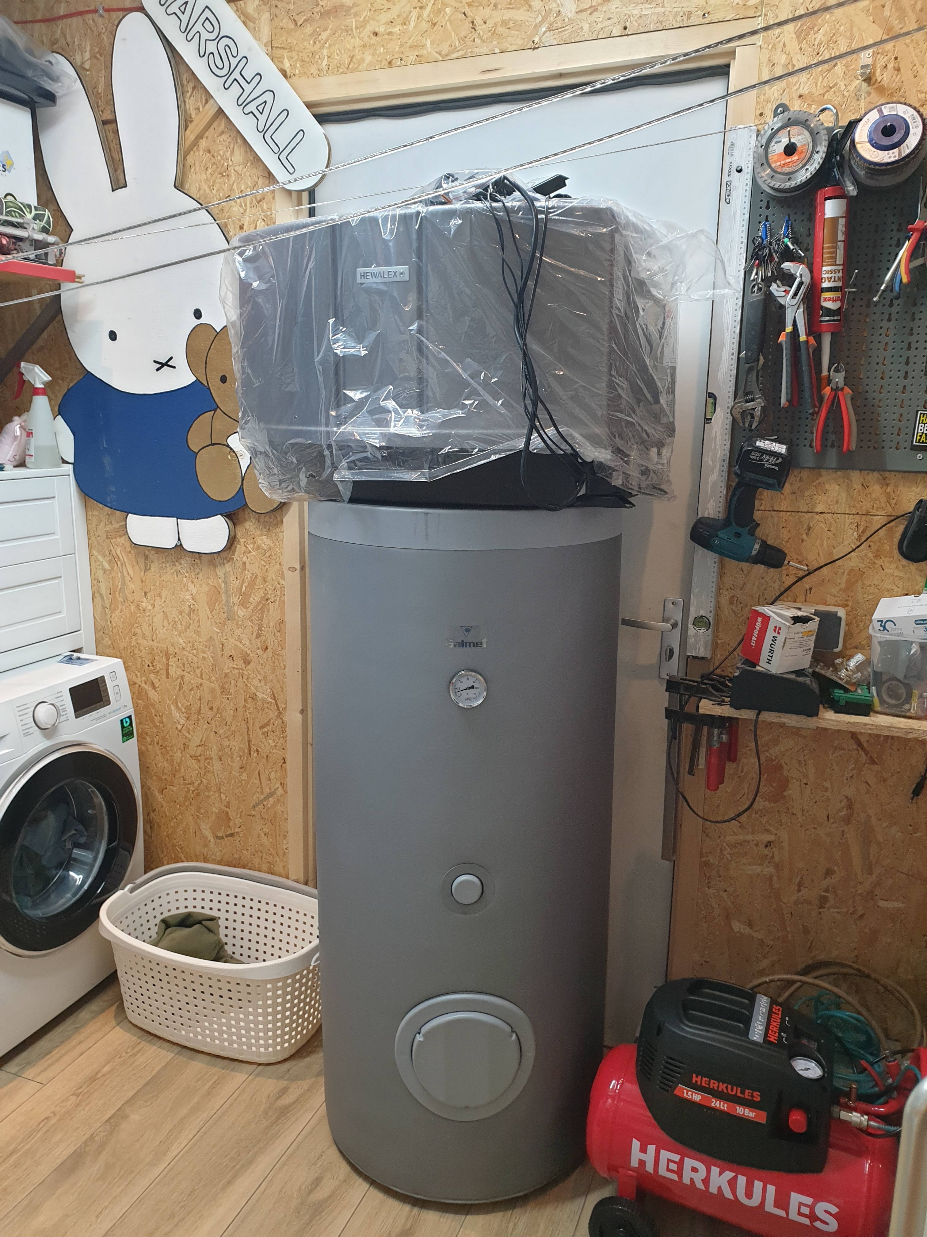 Het (grote?) hewalex warmtepomp(boiler) avontuur - Duurzame energie en ...