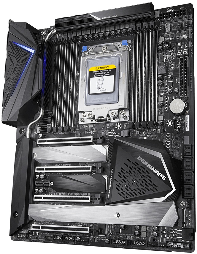 Specificaties van Gigabyte TRX40 Designare - Tweakers