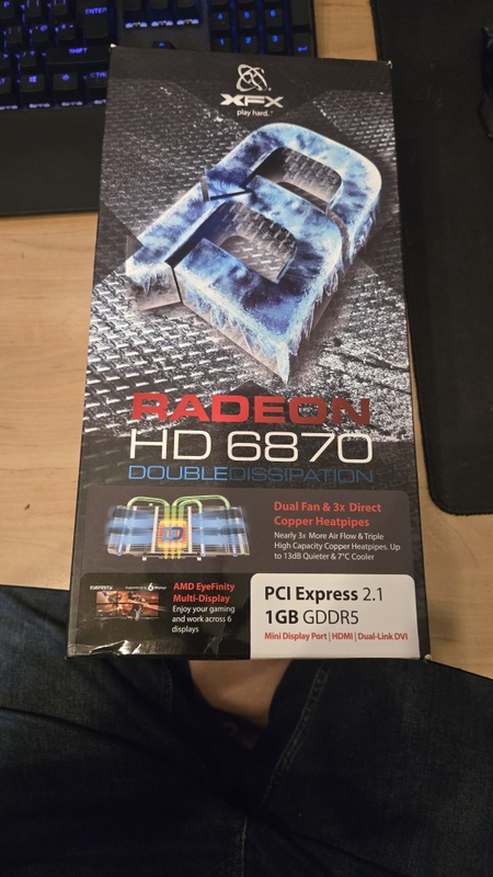 XFX Radeon HD 6870 1GB aangeboden - Vraag & Aanbod - Tweakers