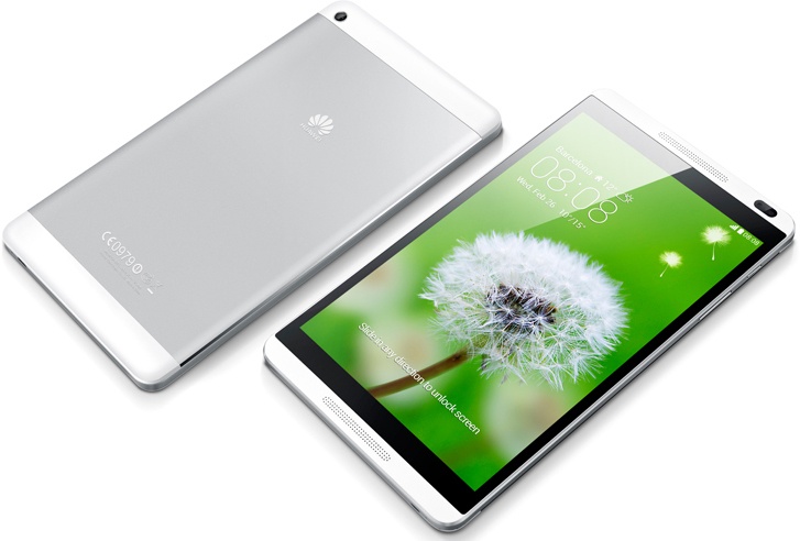 Specificaties van Huawei MediaPad M1 16GB 3G Wit - Tweakers