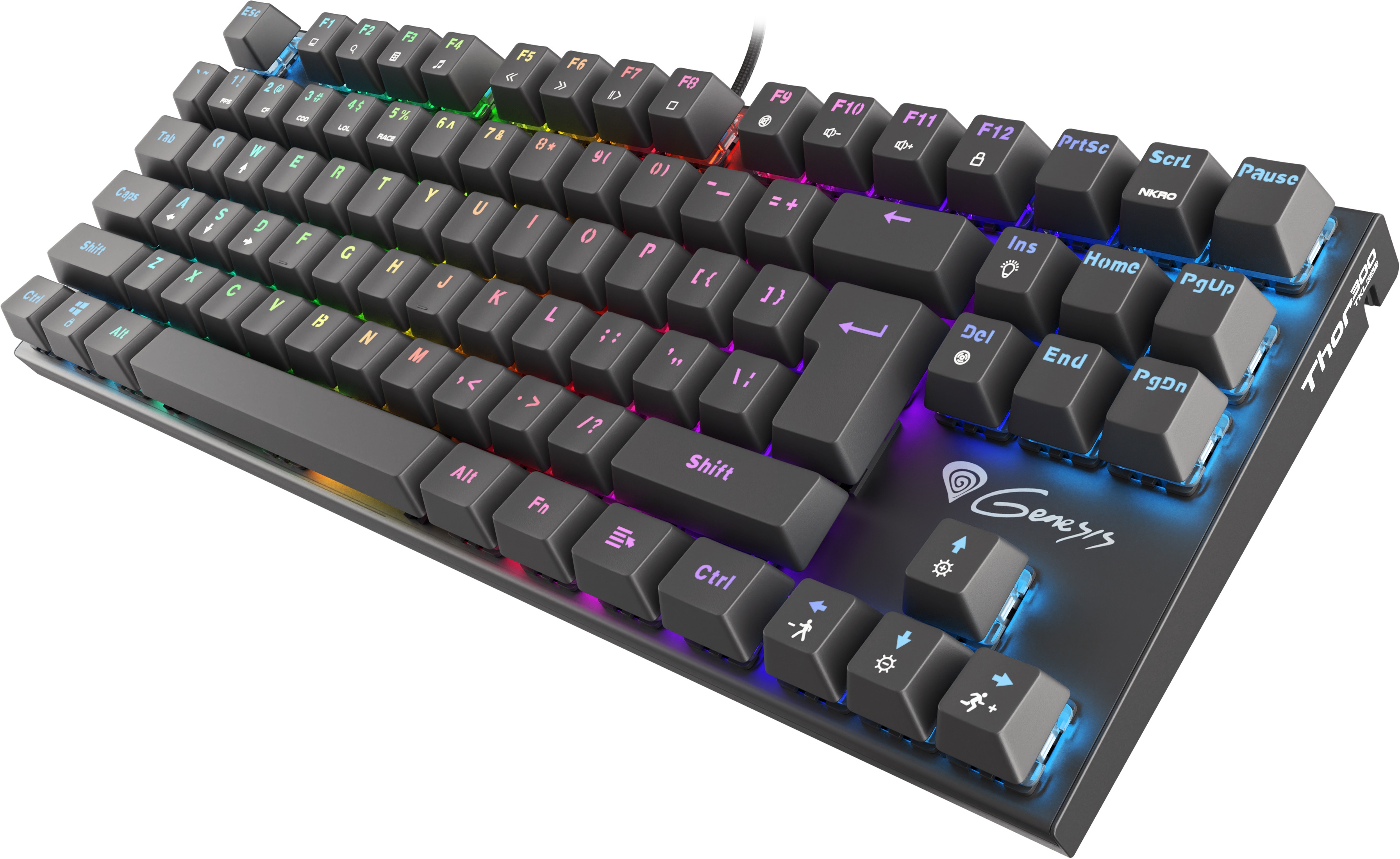 Specificaties van Genesis Thor 300 TKL RGB - Tweakers