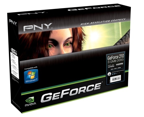 PNY GeForce 210 512MB - Kenmerken - Tweakers