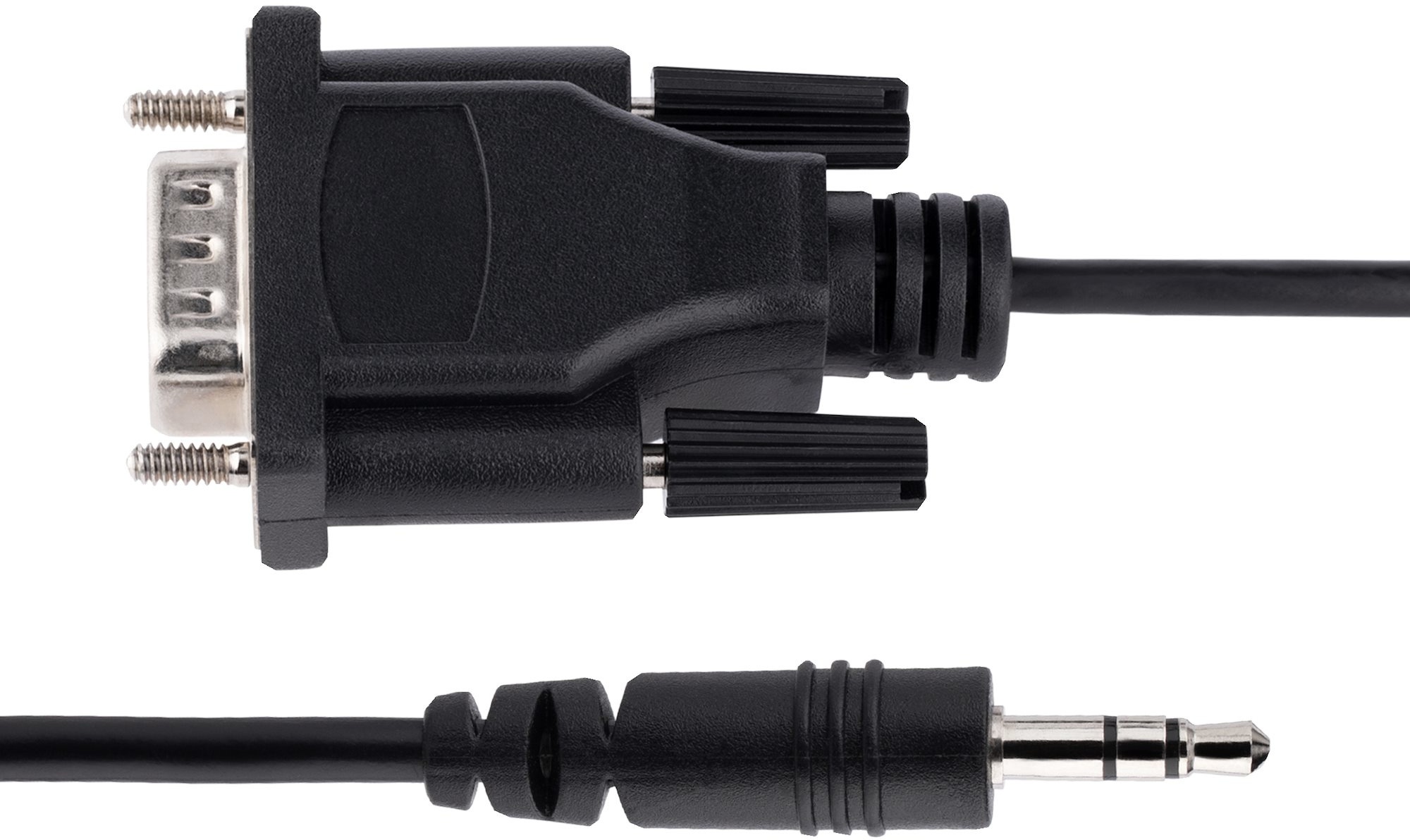 Startech.com 1m DB9 naar 3.5mm Seriële Kabel voor Serial Device ...