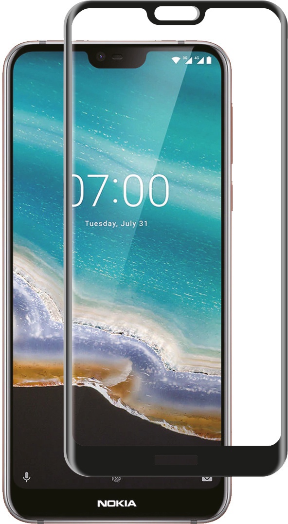 Selencia Gehard Glas Premium Screenprotector Nokia 7.1 (7.1 ...