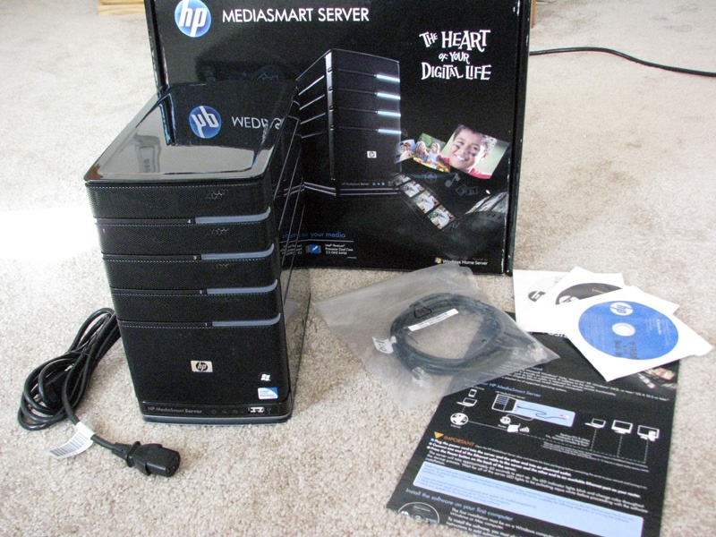 HP MediaSmart Server EX490 - slamintje - Product reviews - Tweakers