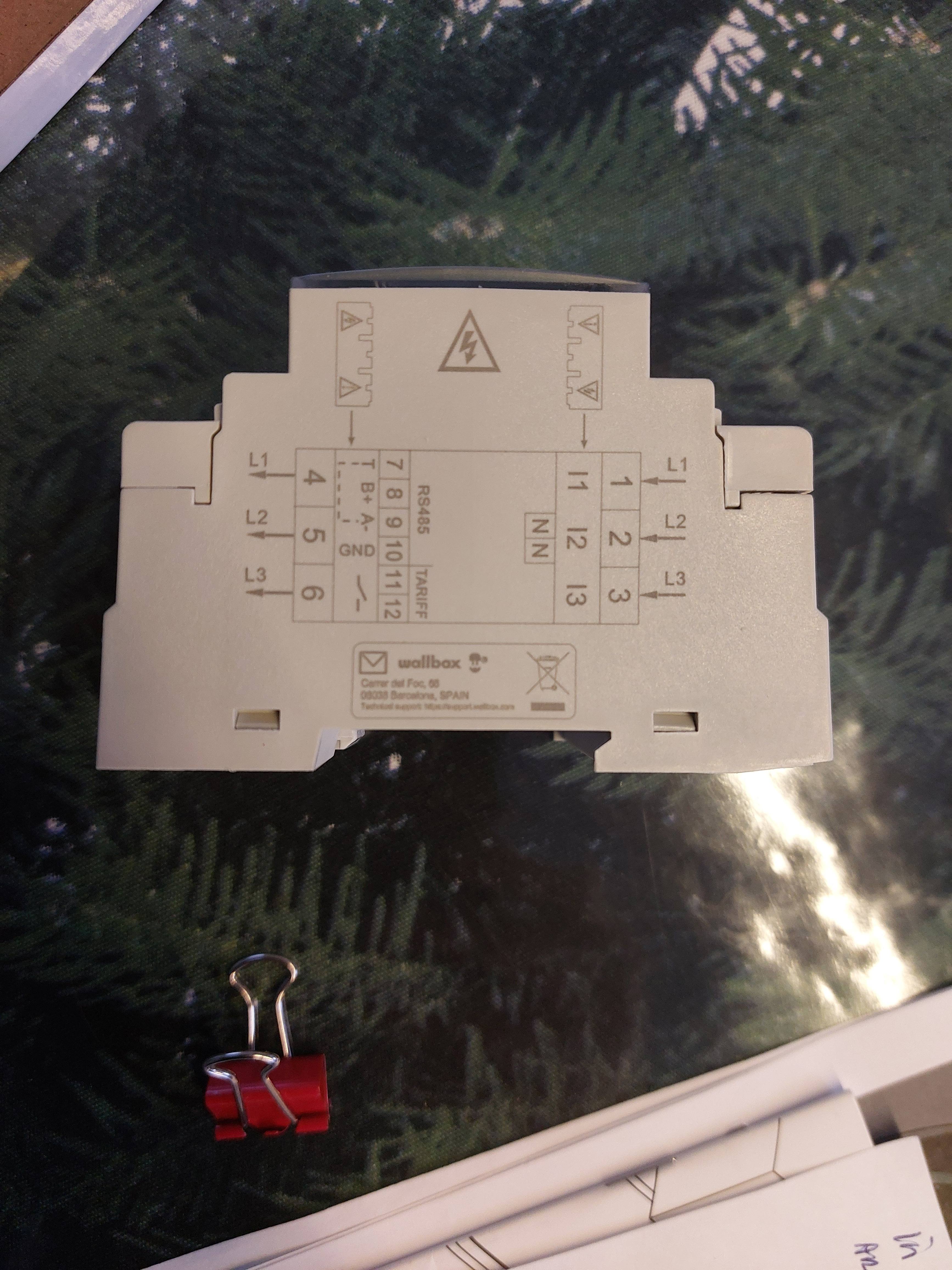 N aansluiten? op EM340 (power booster enrgy meter) in 3 fase ...