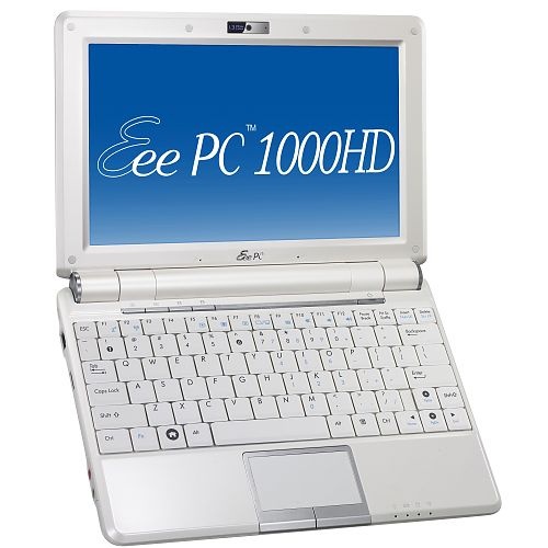 Specificaties van Asus Eee PC 1000HD - Tweakers