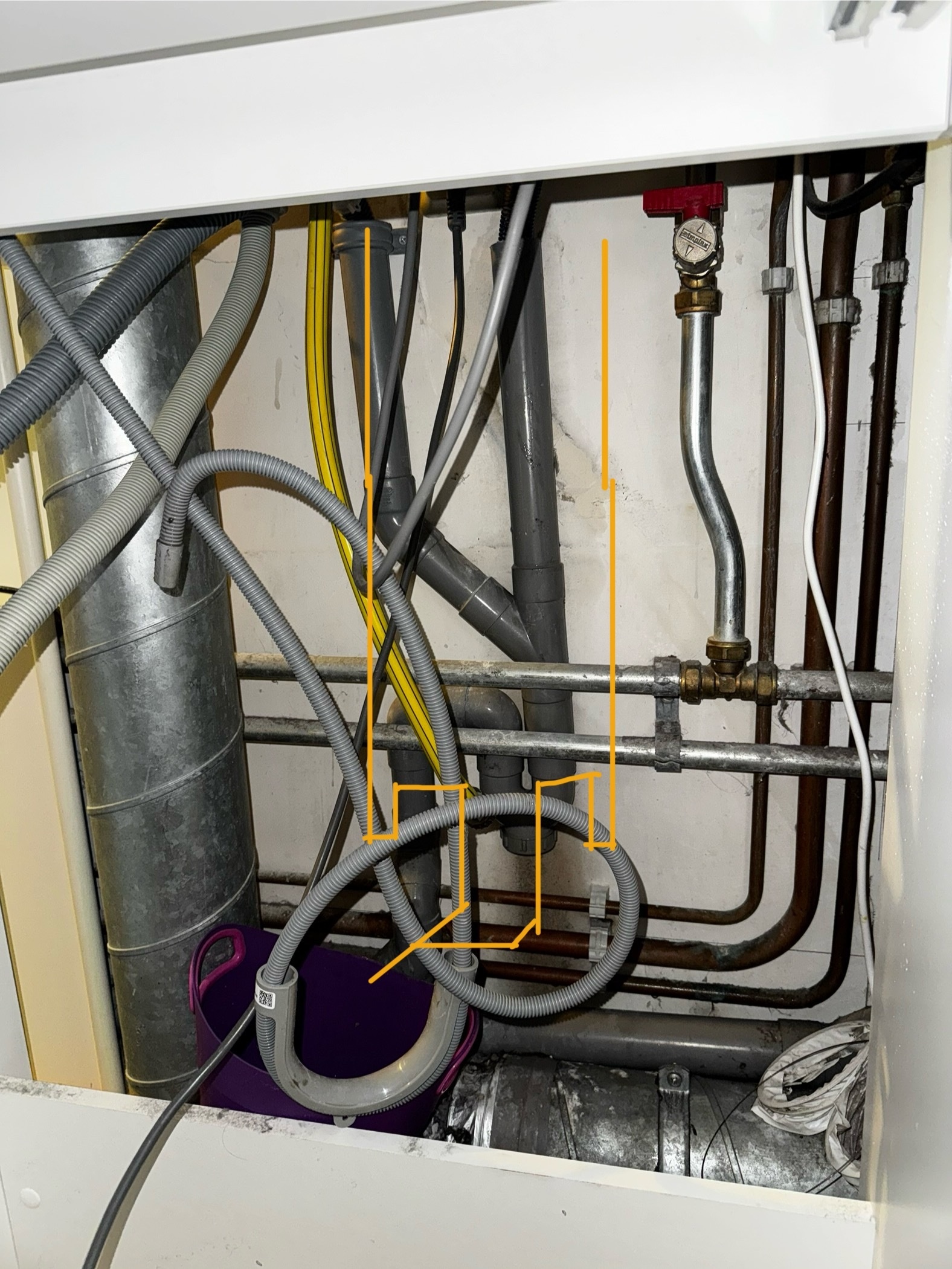 Afvoer wasmachine en droger stroomt over - Bouwen en klussen - GoT