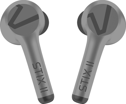 Veho STIX II True Wireless Earphones (Grijs) - Kenmerken - Tweakers