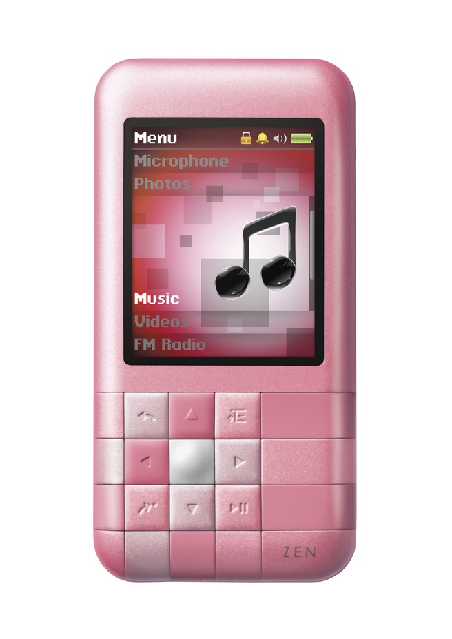 Creative Zen Mozaic 4GB Roze - Kenmerken - Tweakers