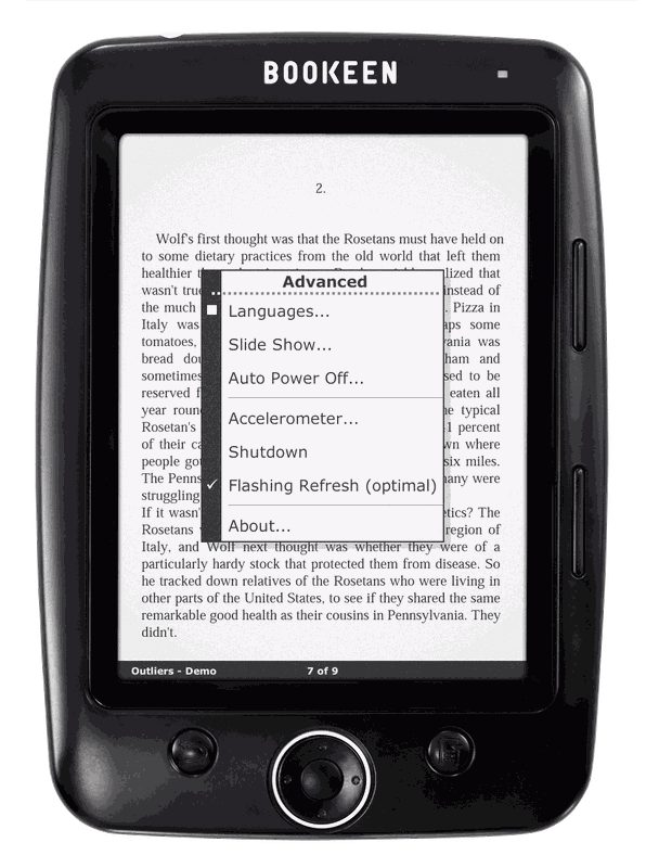 Bookeen Cybook Opus Zwart - Kenmerken - Tweakers