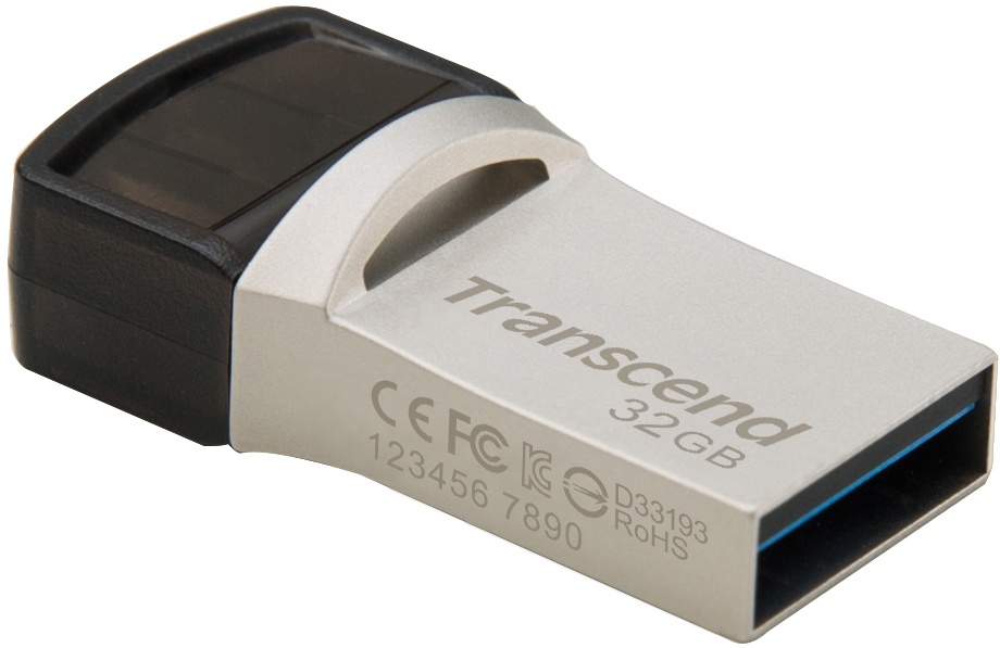 Specificaties van Transcend JetFlash 890 32GB Grijs - Tweakers