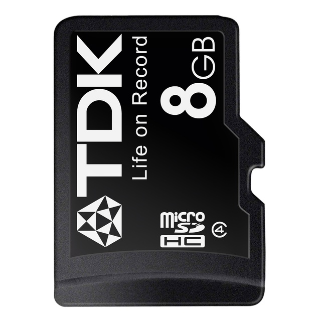 TDK microSDHC Class 4 8GB - Kenmerken - Tweakers