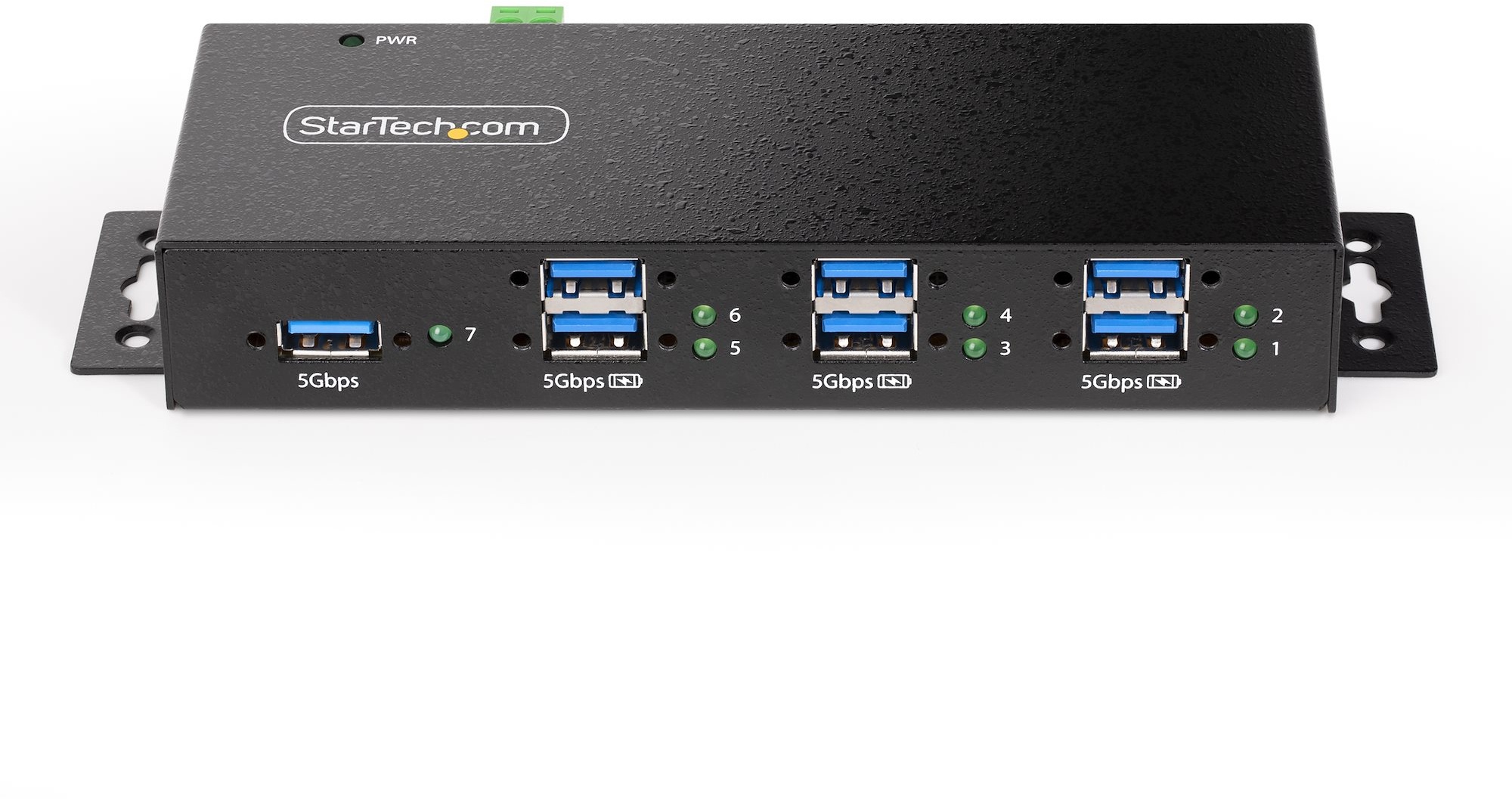 Specificaties van Startech.com 7-Port Managed USB Hub met 4x USB-A, Heavy Duty met Industriële ...