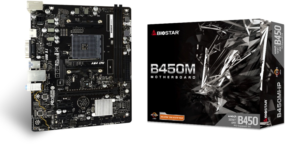 Specificaties van Biostar B450MHP - Tweakers