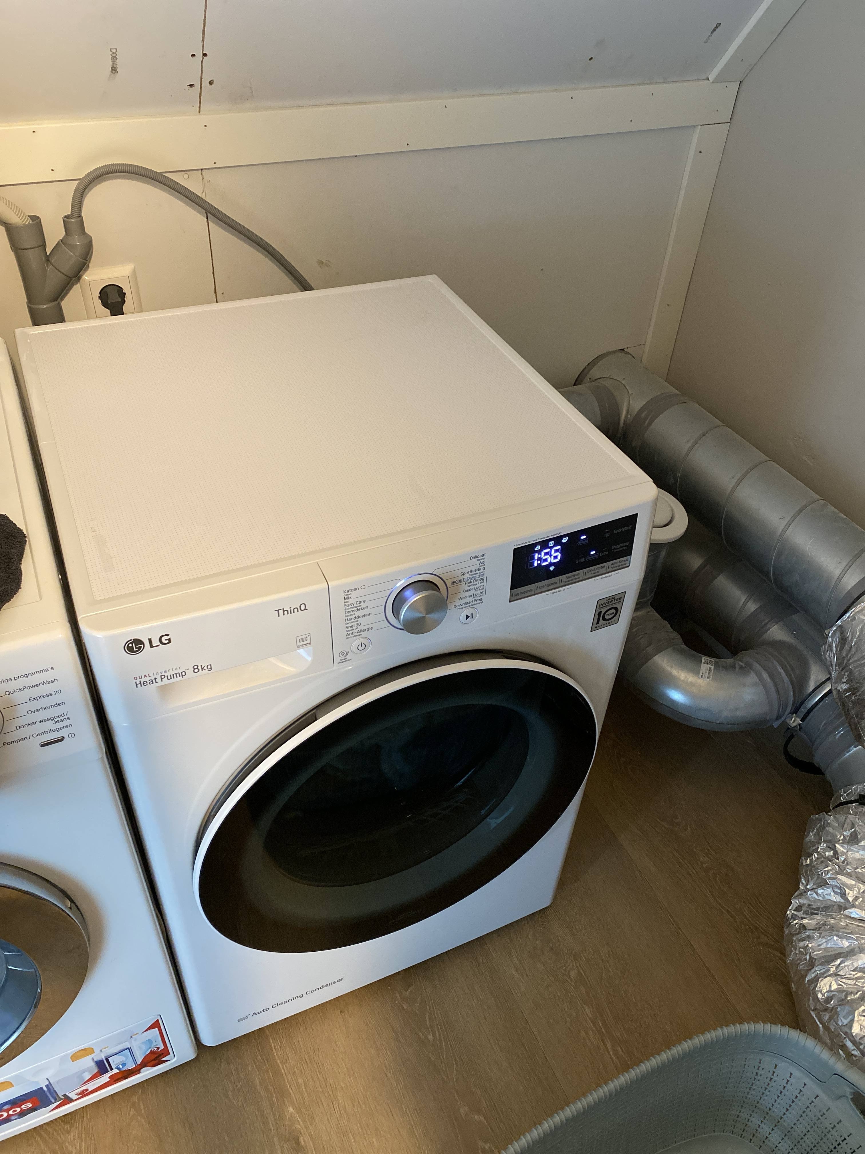 LG droger blijft water naar lekbak sturen ipv afvoer - Huishoudelijke ...