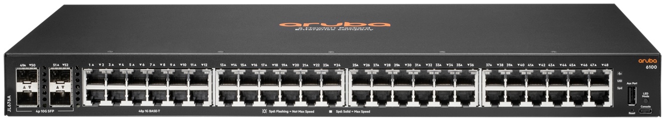 Aruba 6100 48G 4SFP+ - Kenmerken - Tweakers