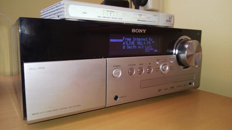 Sony CMT-MX750Ni - captain007 - Product reviews - Tweakers