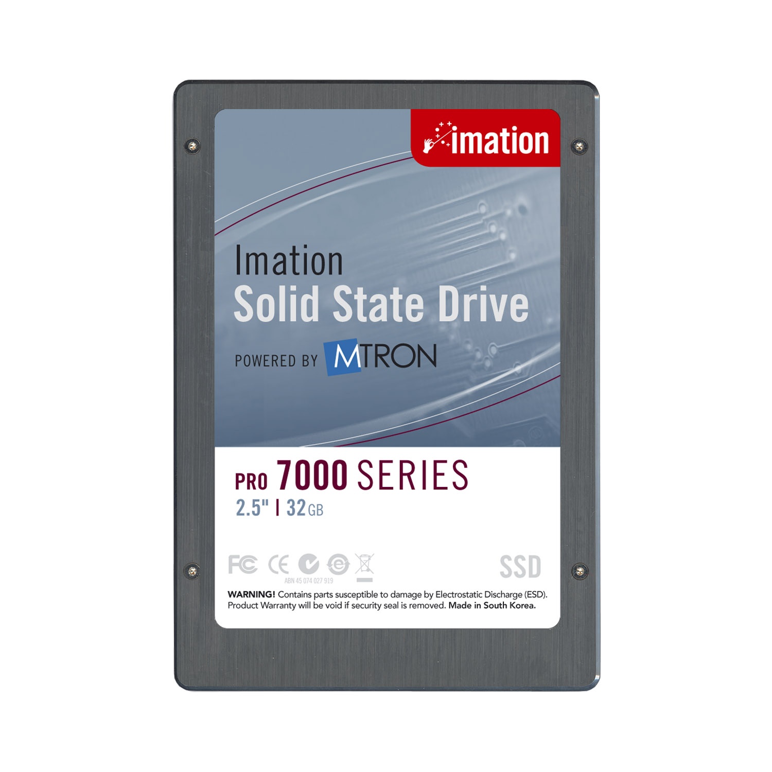 Imation Pro 7000 SSD 2.5 SATA 32GB - Kenmerken - Tweakers