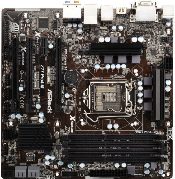 Specificaties van ASRock Z77 Pro4-M - Tweakers