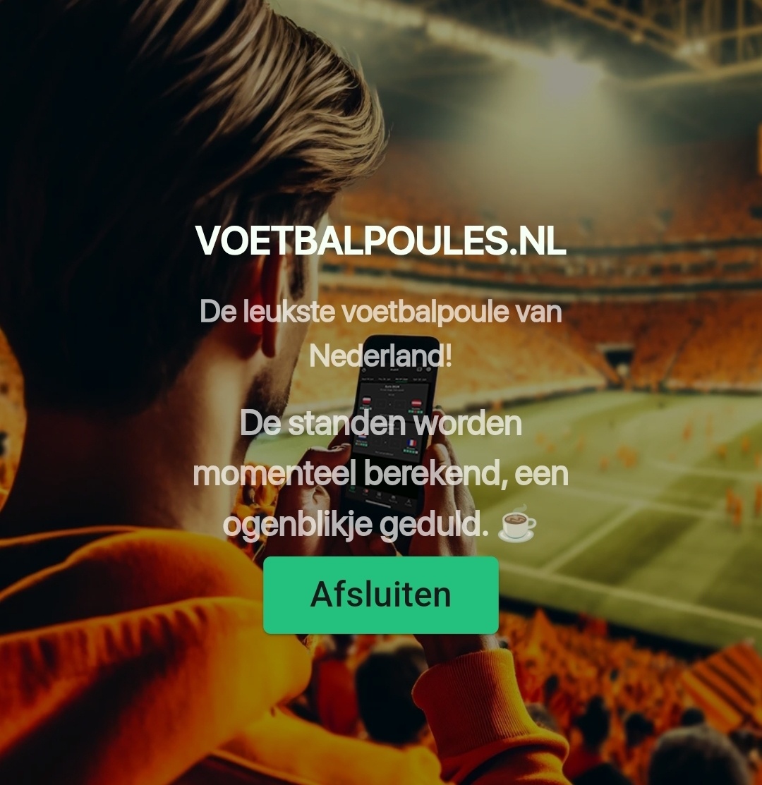 Tweakers F.C. EK Voetbalpoule 2024 - Sport - GoT
