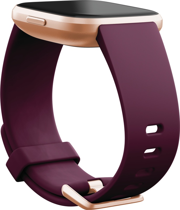 Specificaties van Fitbit Versa 2 Rosé Goud (Bordeaux Rood) - Tweakers
