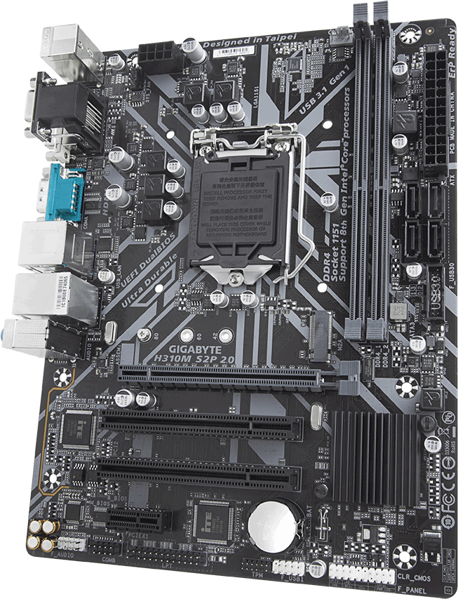 Specificaties van Gigabyte H310M S2P 2.0 - Tweakers