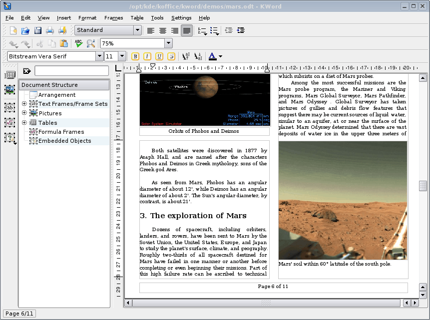 Specificaties van KOffice - Tweakers