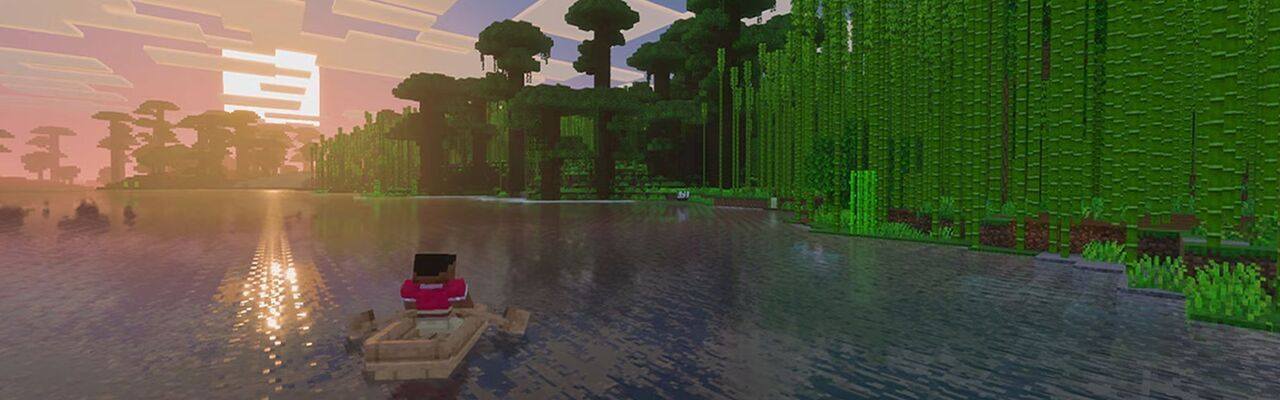 Mojang geeft Minecraft visuele update met nieuwe belichting en water ...
